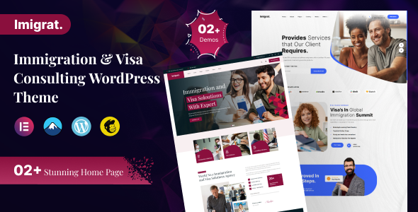 Imigrat – Immigration & Visa Consulting WordPress Theme
